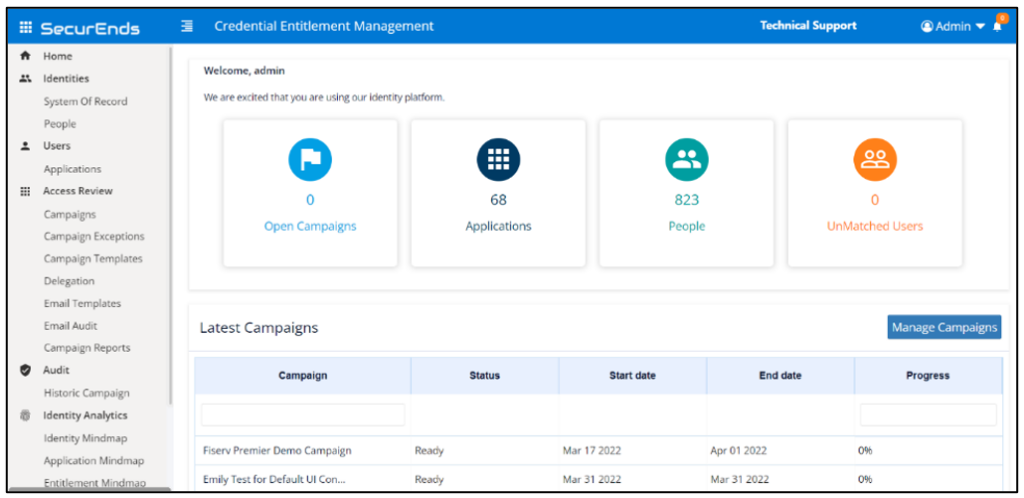 Settings Description and Explanation - SecurEnds